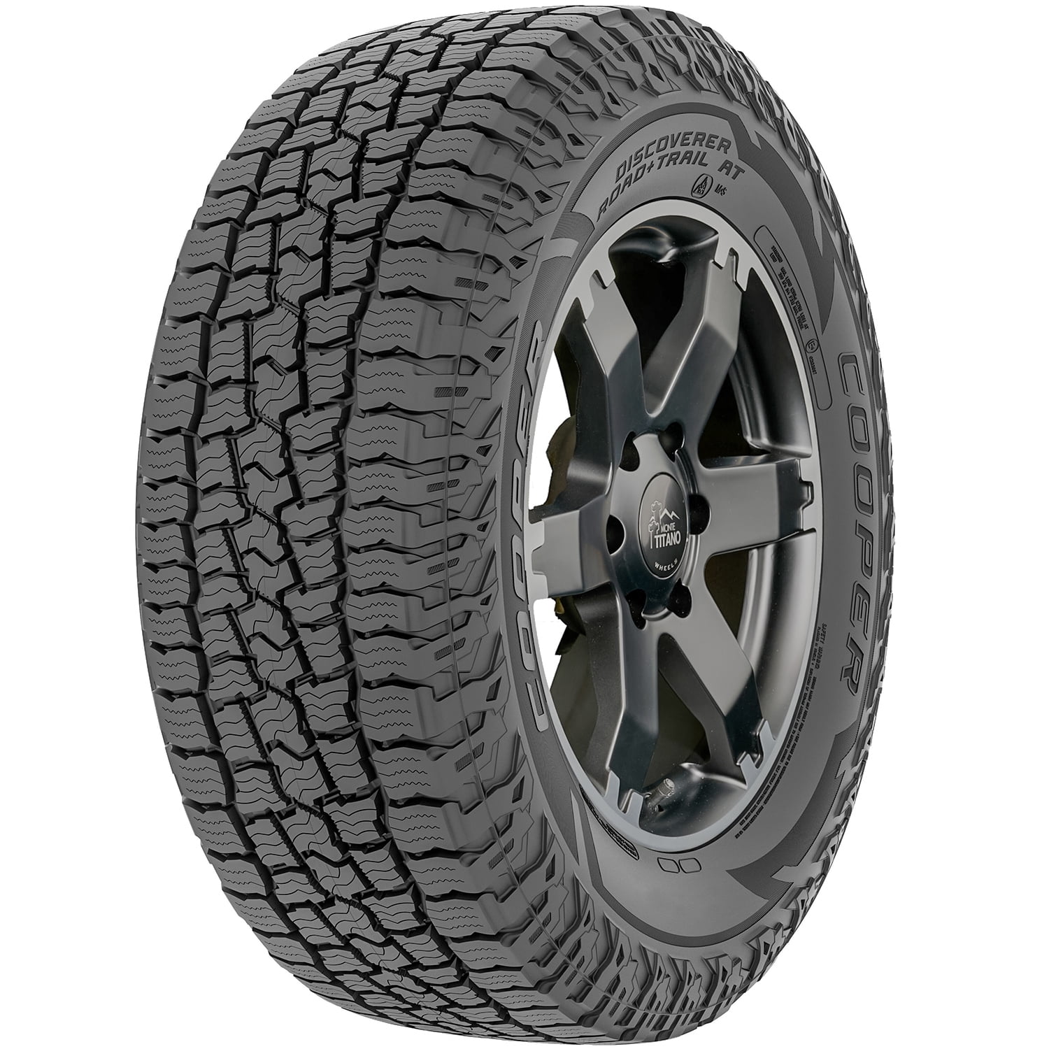 Tire Cooper Discoverer Road+Trail AT 235/60R18 107H XL A/T All Terrain ...