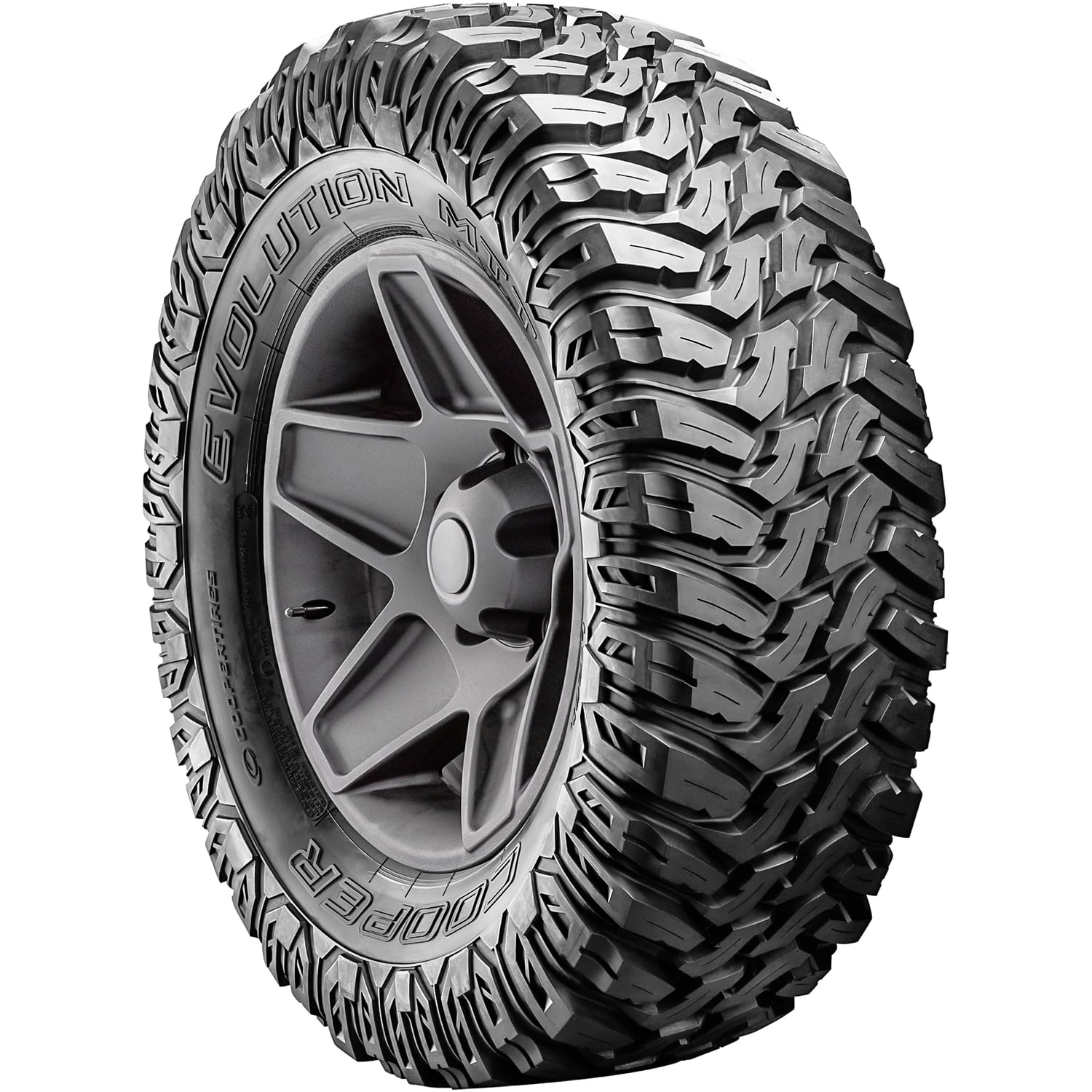 Cooper Evolution MTT Mud Terrain Tire, Size 245/75R16 120Q MT, All ...