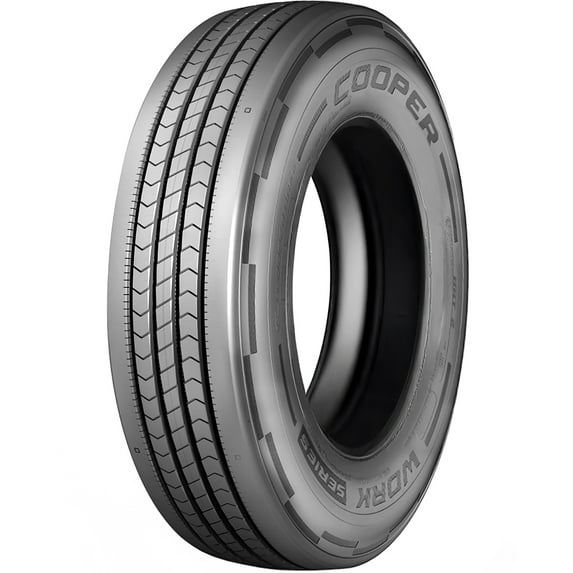 Cooper Work Series RHT2 Commercial Trailer Tire, 215/75R17.5 Load H 16 Ply, All Season, Fuel ...