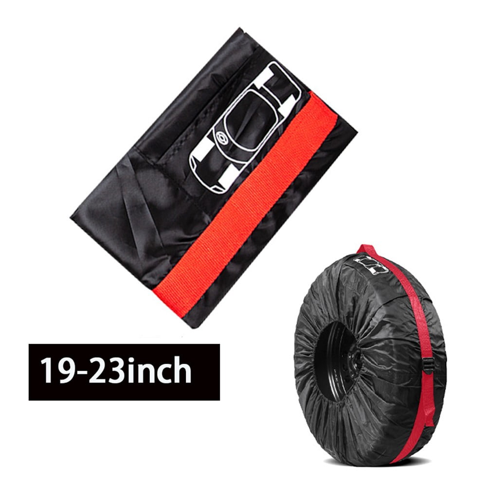 Tire Cover Car Spare Tire Cover Carry Tote Handle Storage Bags ...