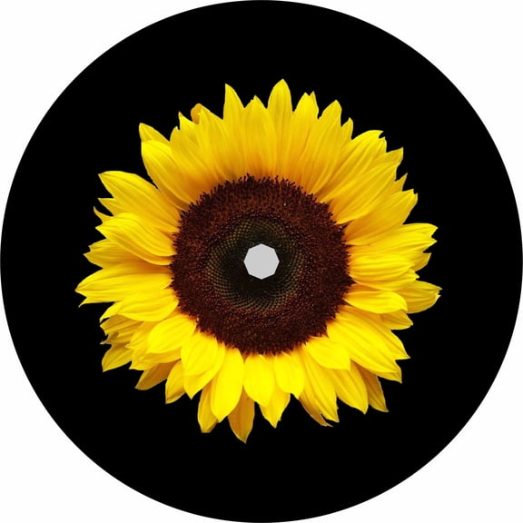 Solid Black Spare Tire Cover - Walmart.com