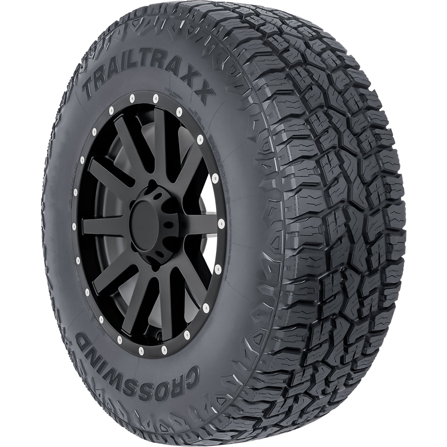 Crosswind Trail Traxx 265/70R17 115S a/t All Terrain Tire - Walmart.com
