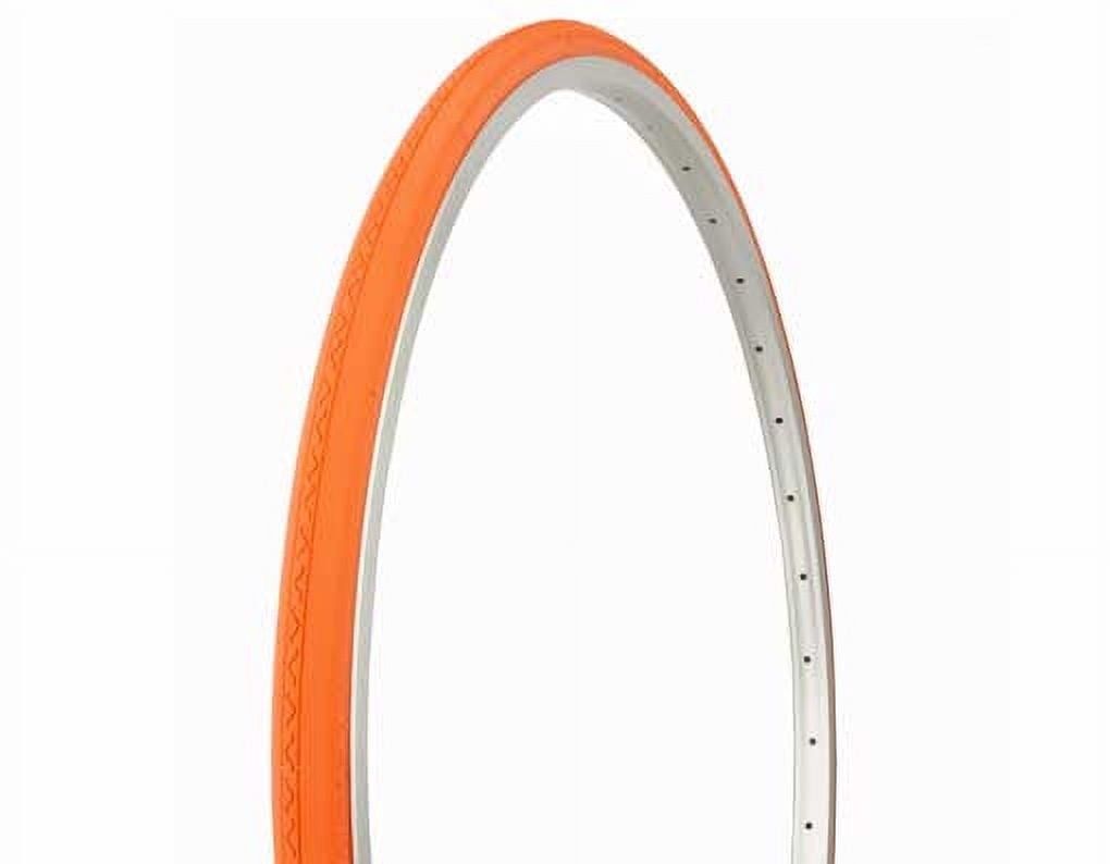 Tire Duro 27" x 1" Orange/Orange Side Wall HF-156B. Bicycle tire, bike ...