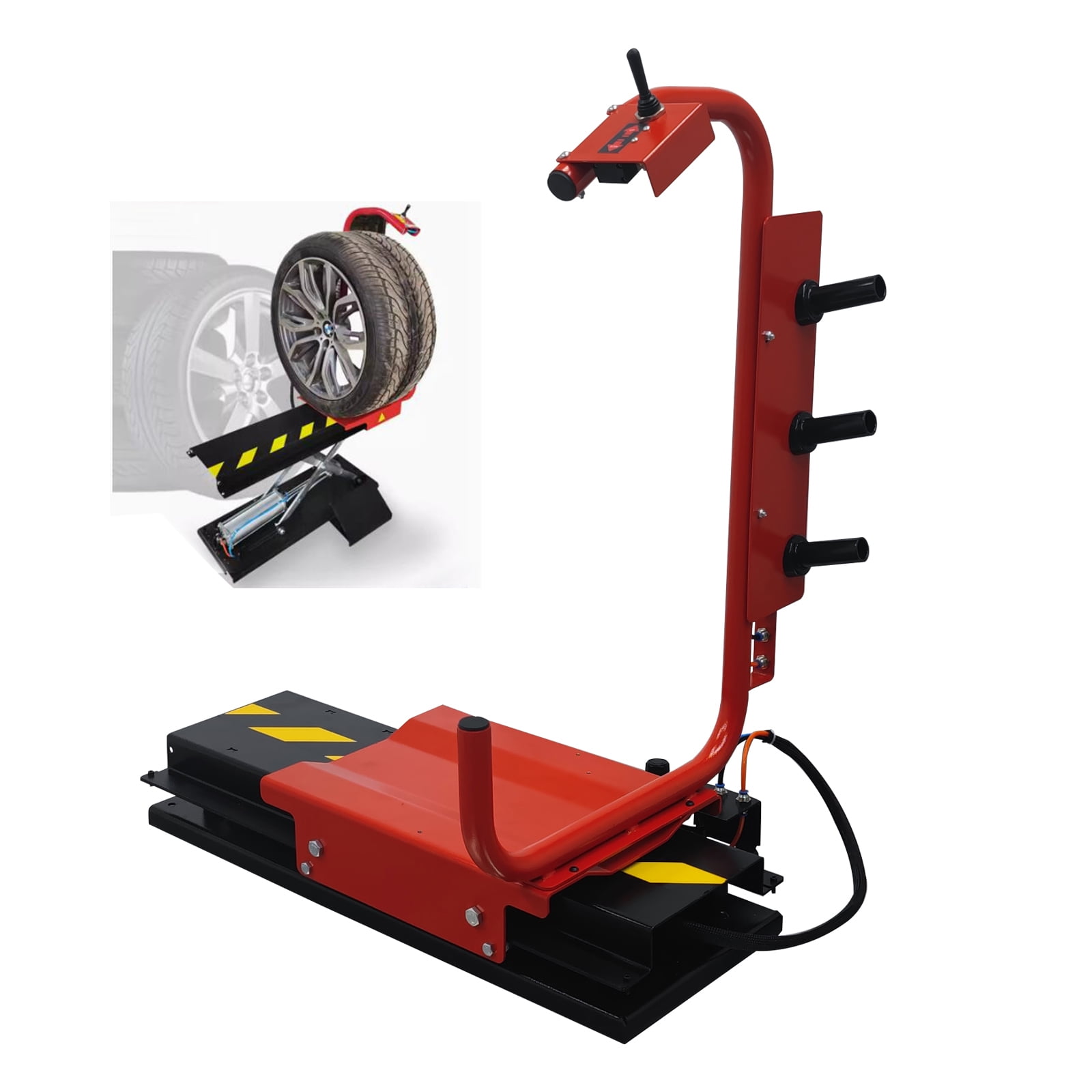 Tire Elevator Lifting Machine Pneumatic Balancing Use with Air ...