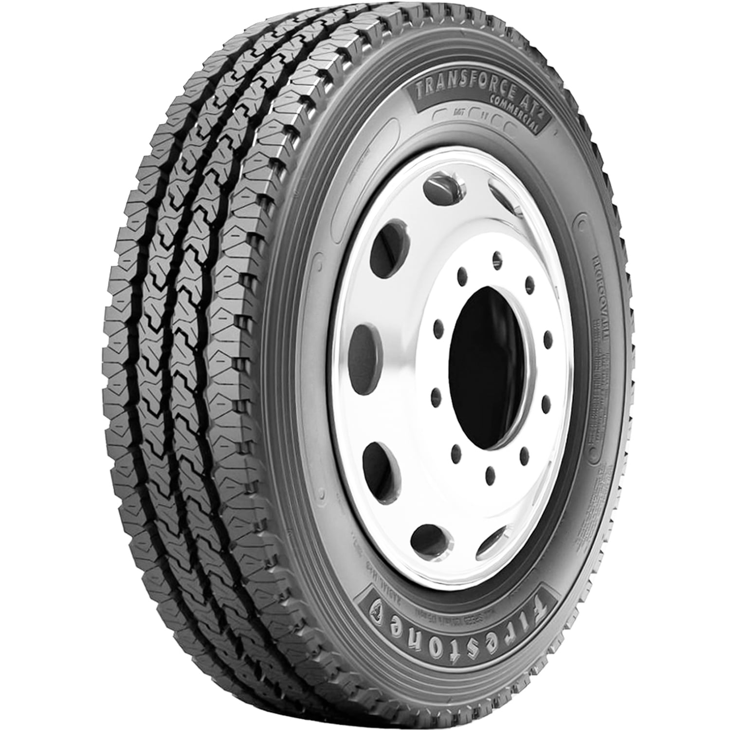 Tire Firestone Transforce AT2 Commercial 245/70R19.5 H 16 Ply Van ...