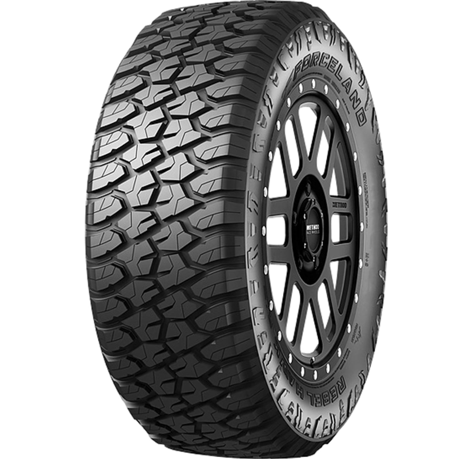 Forceland Rebel Hawk R/T 35X12.50R20 121Q E 10 Ply dc Rugged Terrain ...
