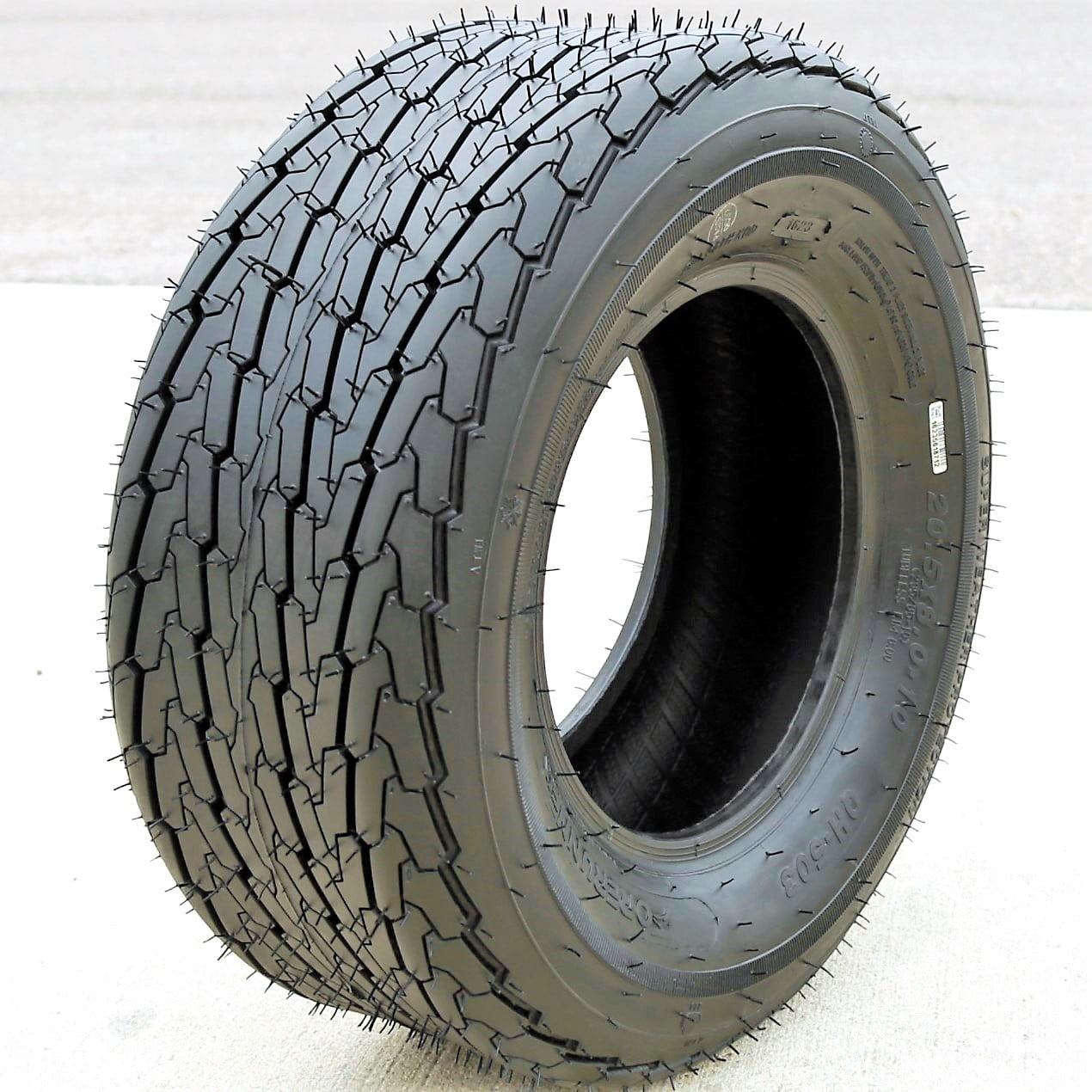 Forerunner QH503 Boat Trailer Tire, 20.5X8.00-10 Load E, 10 Ply, All ...