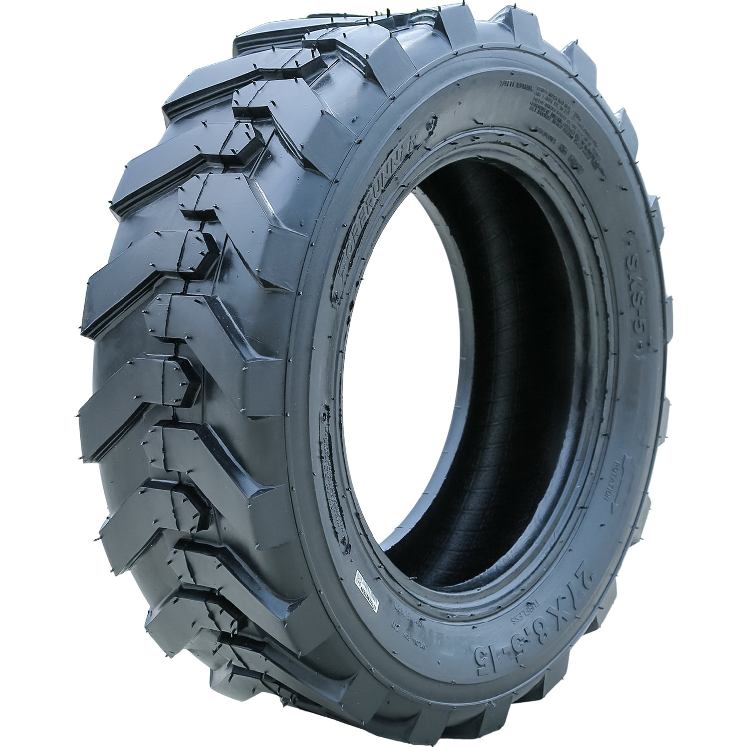 Forerunner SKS-5 Industrial Tire, Size 27X8.50-15, All-Season, 6 Ply ...