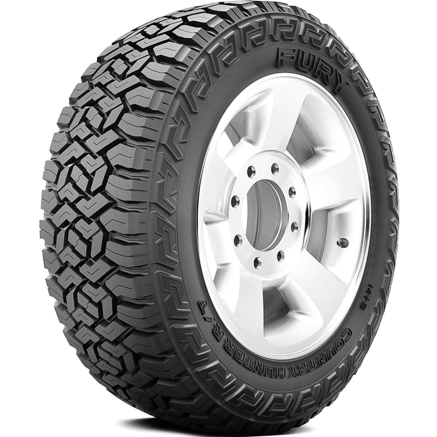 Fury Country Hunter R/T Plus 37X12.50R24 123Q F 12 Ply Rugged Terrain ...