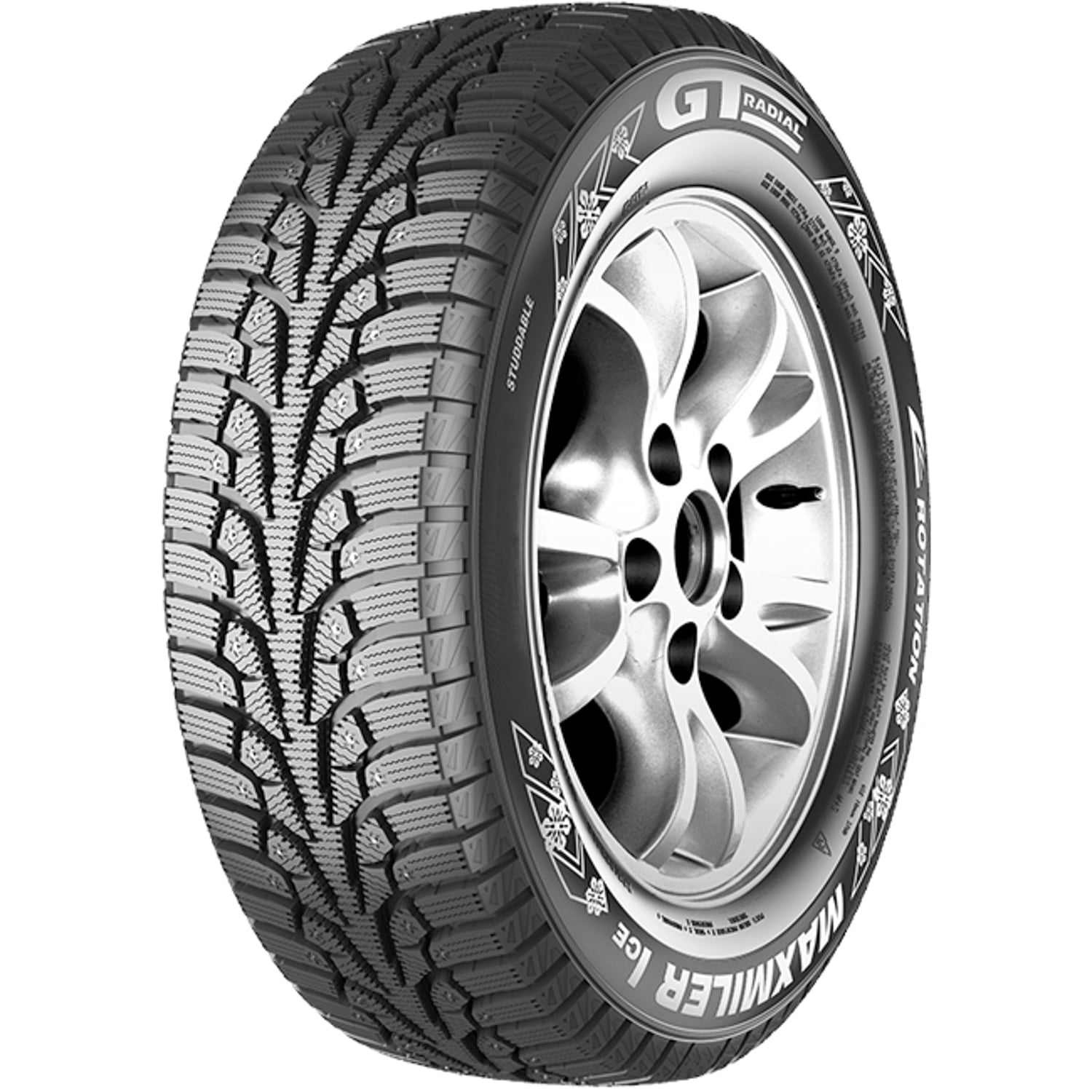 GT Radial Maxmiler Ice 235/65R16 121/119R Van Commercial Tire - Walmart.com
