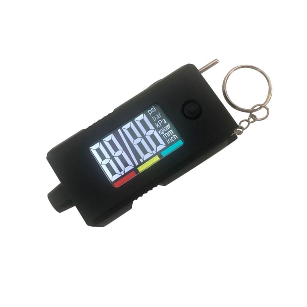 Tire Gauge for Truck Digital Pressure Fallout Puncture Black - Walmart.com