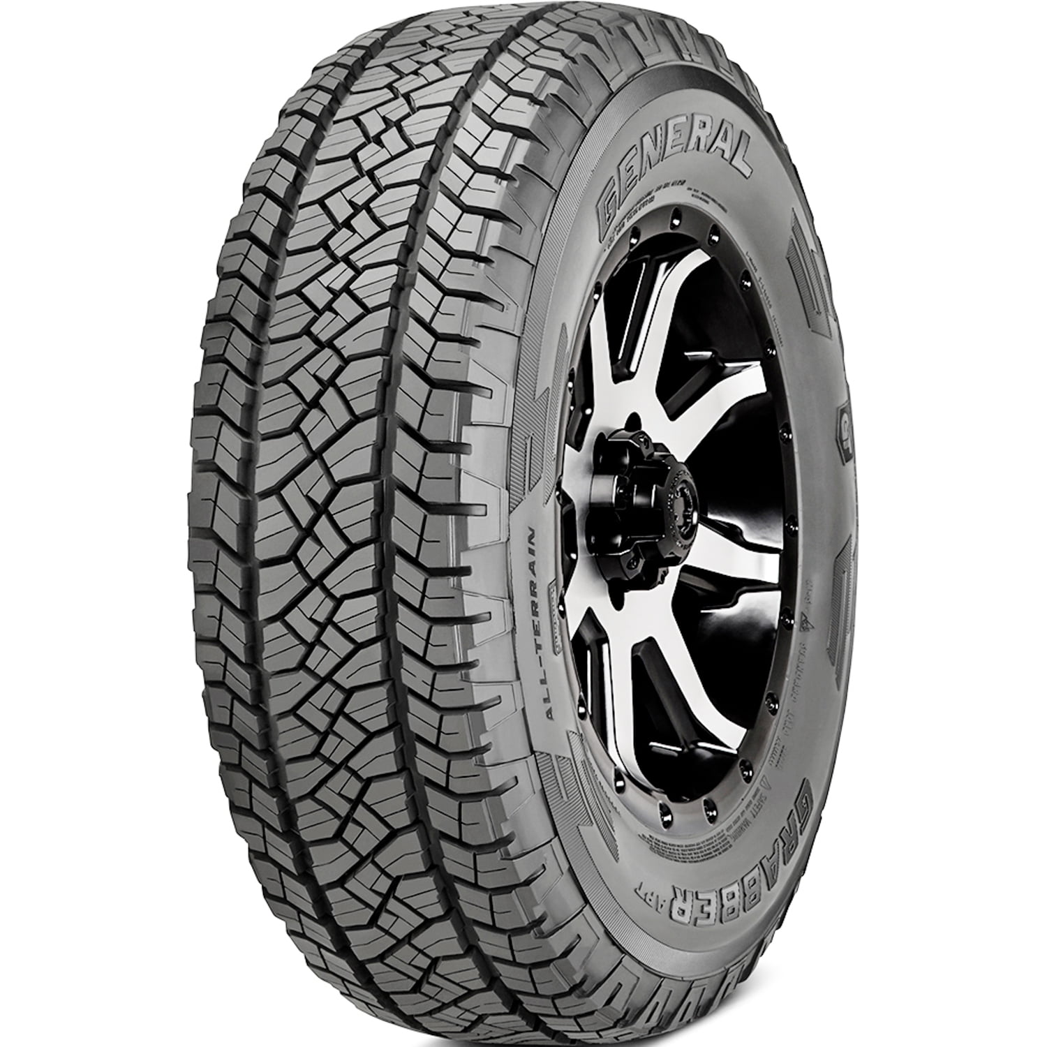 General Grabber APT 265/70R18 113/110S C 6 Ply dc a/t All Terrain Light ...