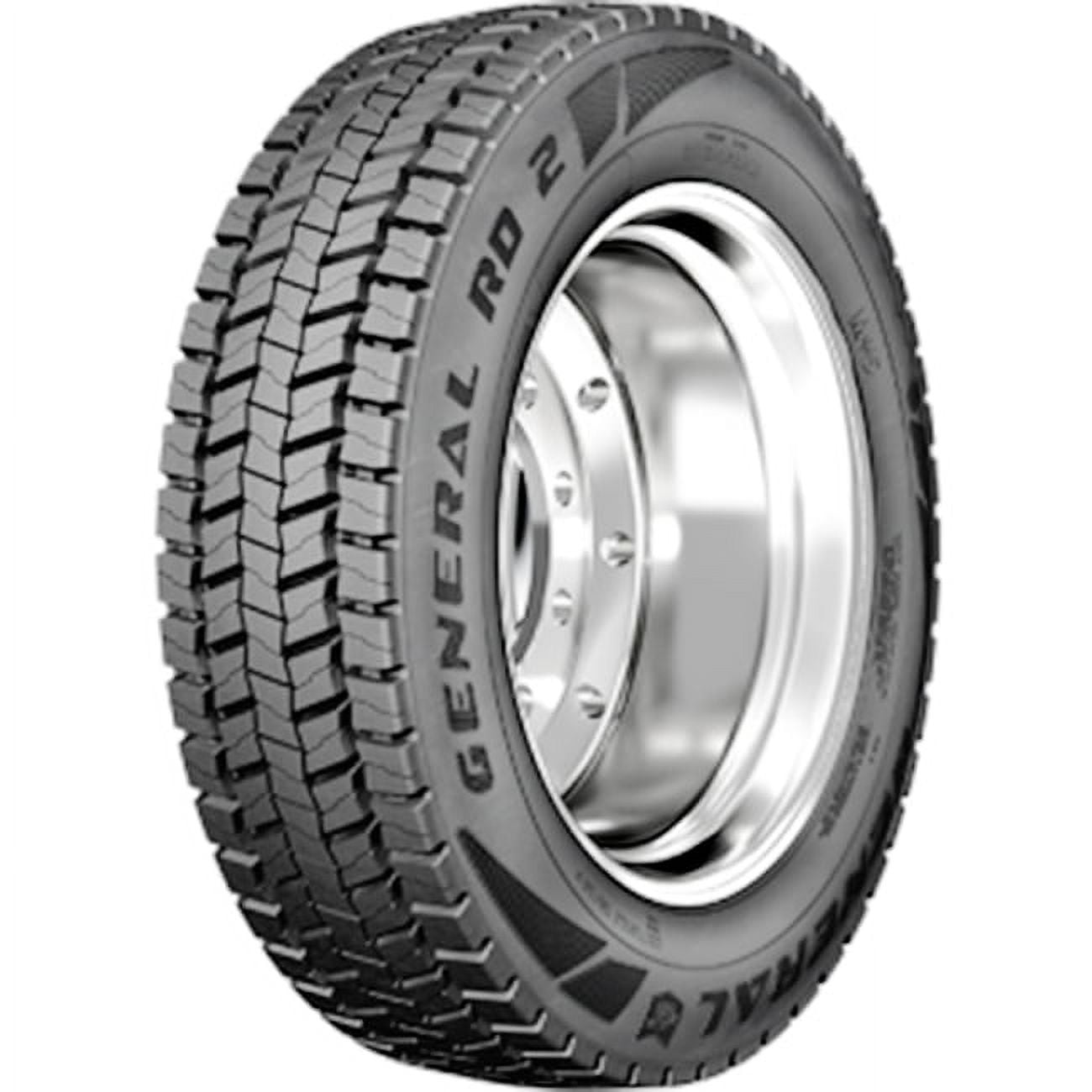 Tire General RD 2 225/70R19.5 Load G 14 Ply Drive Commercial - Walmart ...