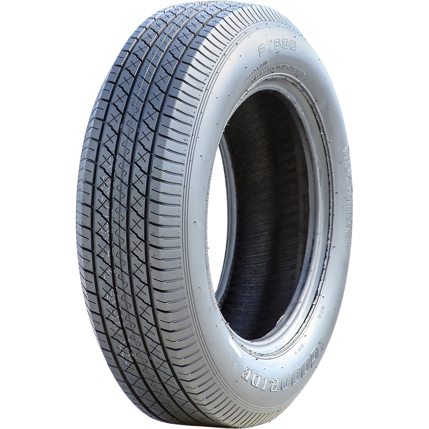 Goodride ST600 Trailer Tire, 4.8-12, Load C, 6 Ply, All Season, Highway ...