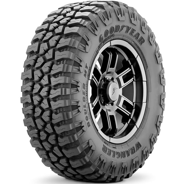 Goodyear Wrangler Boulder MT LT 37X12.50R20 Load E 10 Ply M/T Mud, Aggressive Truck Terrain ...