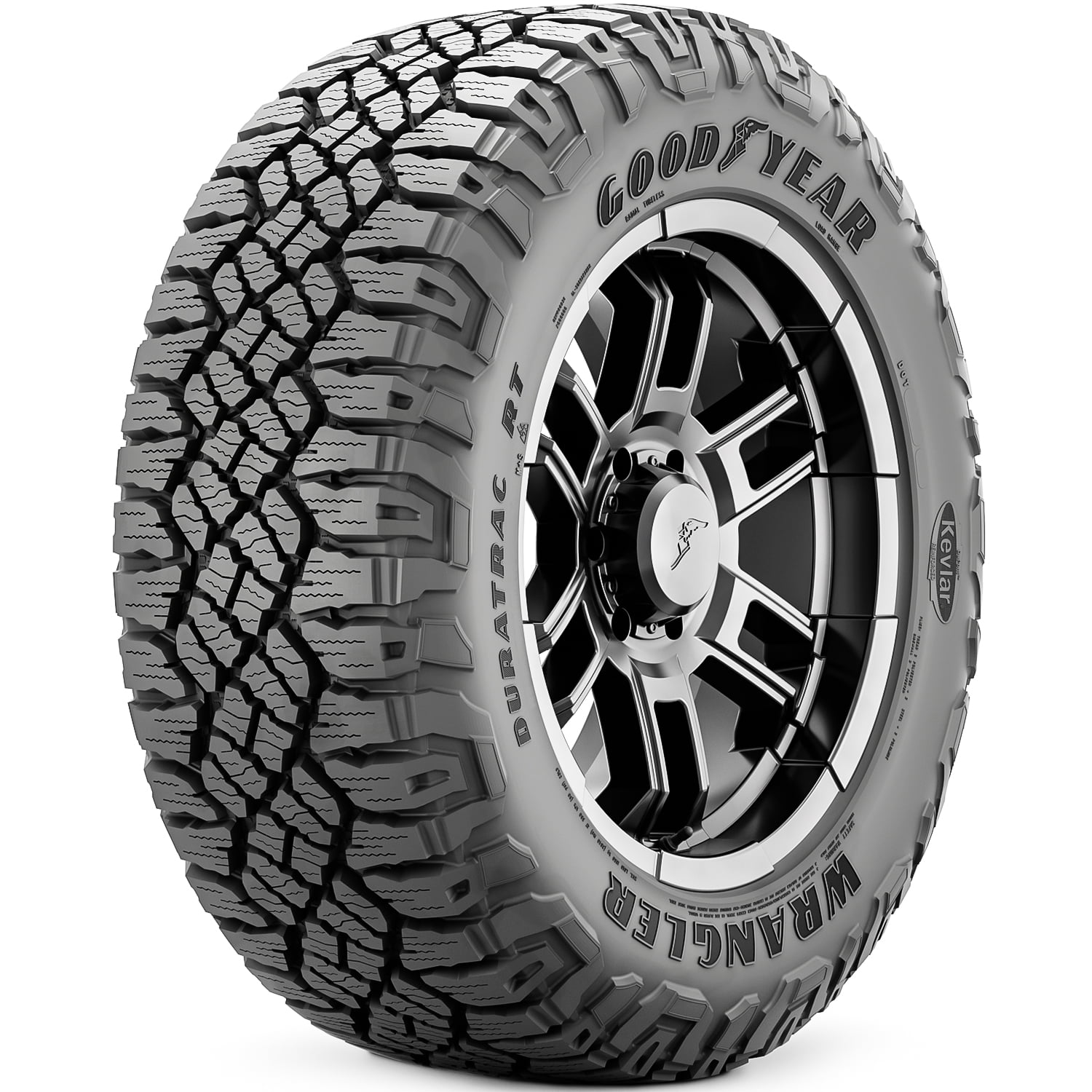 Tire Goodyear Wrangler DuraTrac RT LT 295/60R20 Load E 10 Ply Rugged Terrain - Walmart.com