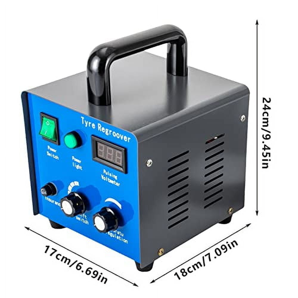 Tire Groover Machine, 450W Truck Tire Rubber Regroover Cutter Grooving ...