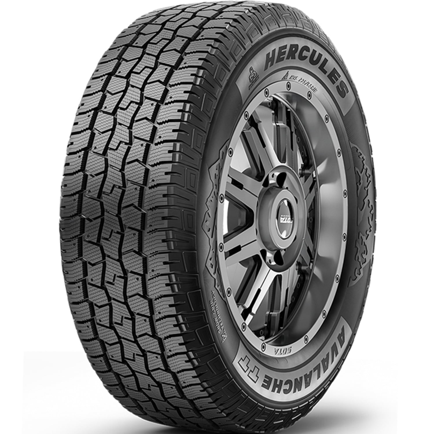 Hercules Avalanche TT LT265/75R16 265/75R16 123/120R E 10 Ply Light ...