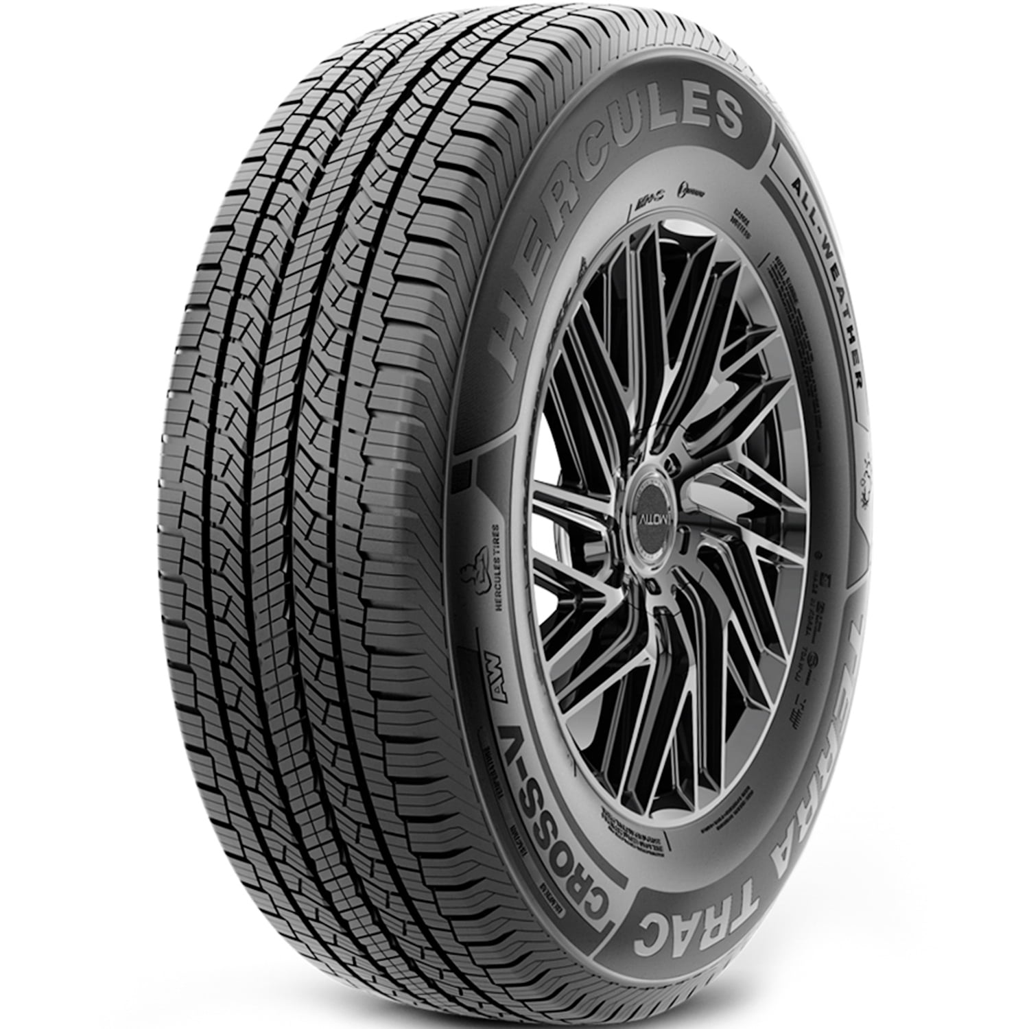 Hercules Terra Trac Cross-V AW 275/55R20 117H XL All Weather Tire ...