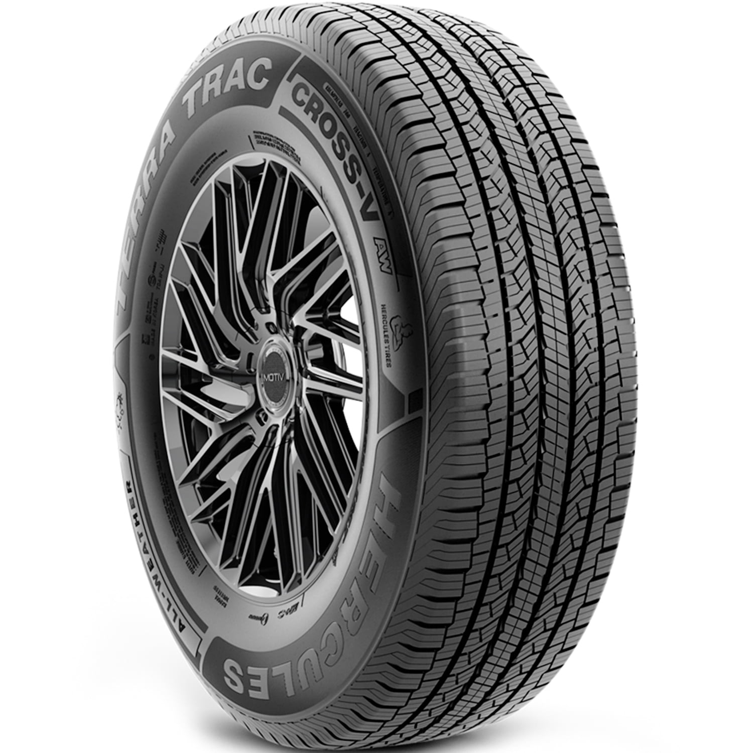 Tire Hercules Terra Trac Cross-V AW LT 235/80R17 Load E 10 Ply Light ...