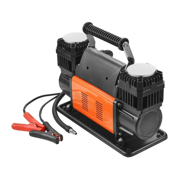 Tire Inflator 12V, 150 PSI Air Compressor - 10.6CFM Dual Cylinder ...