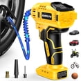 Tire Inflator Air Compressor Compatible with Dewalt 20V Battery, 150PSI ...
