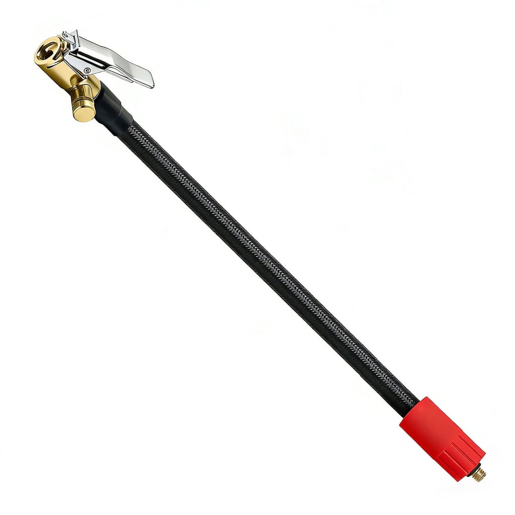 Tire Inflator Hose Extension Tube Bike Car Tyre Locking Air Chuck ...