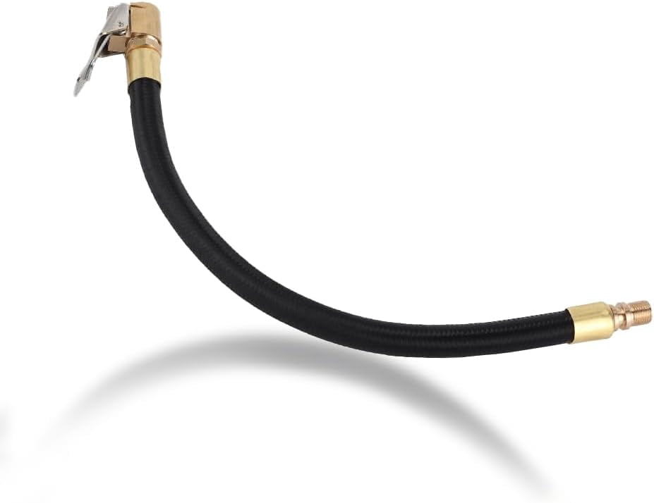 Tire Inflator Hose Extension Tube, Tyre Pump Chuck Adapter Quick ...
