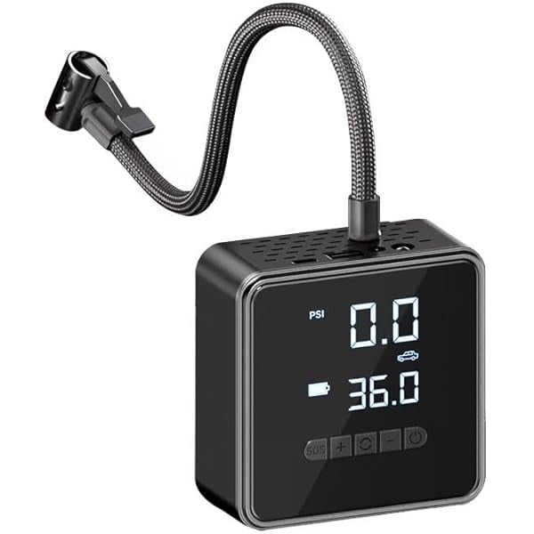 Tire Inflator Portable Air Compressor - 150 PSI Air Pump for Car Tires ...