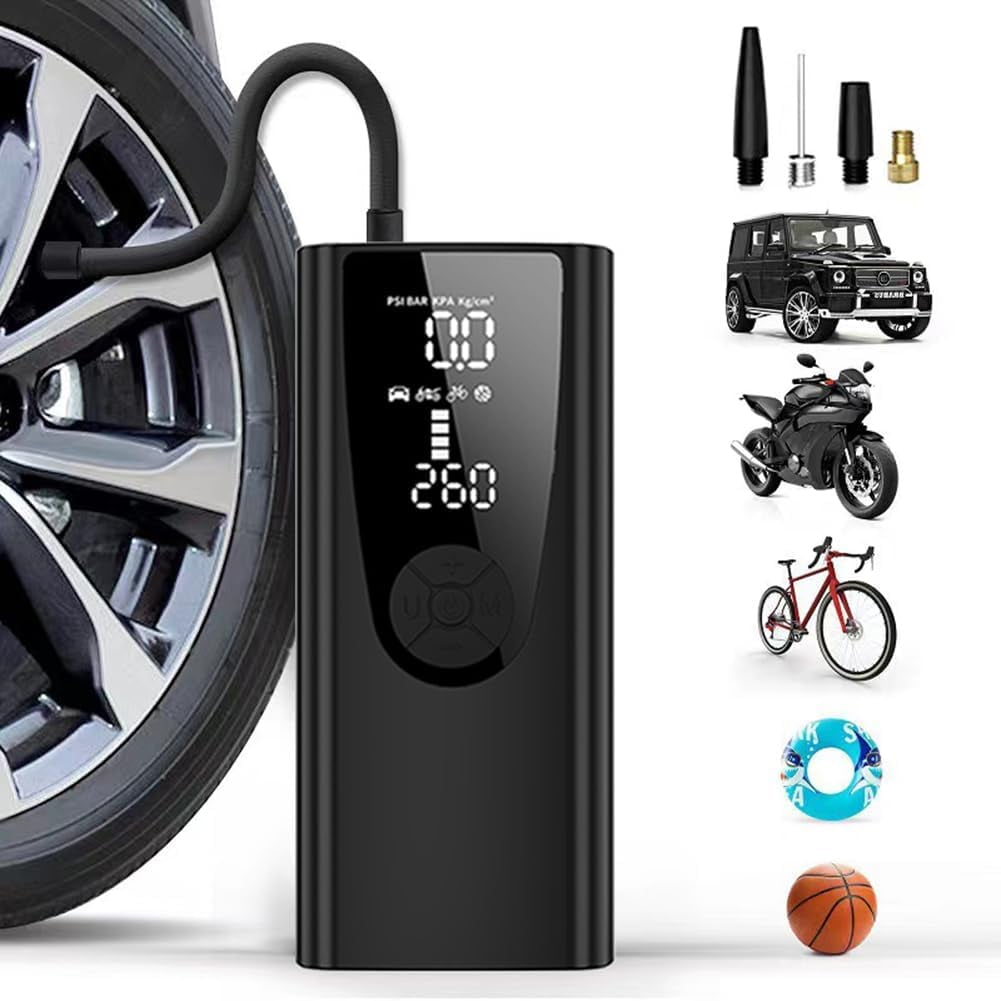 Air Pump For Car Tires Infrayd Tire Inflator Portable Air Compressor ...