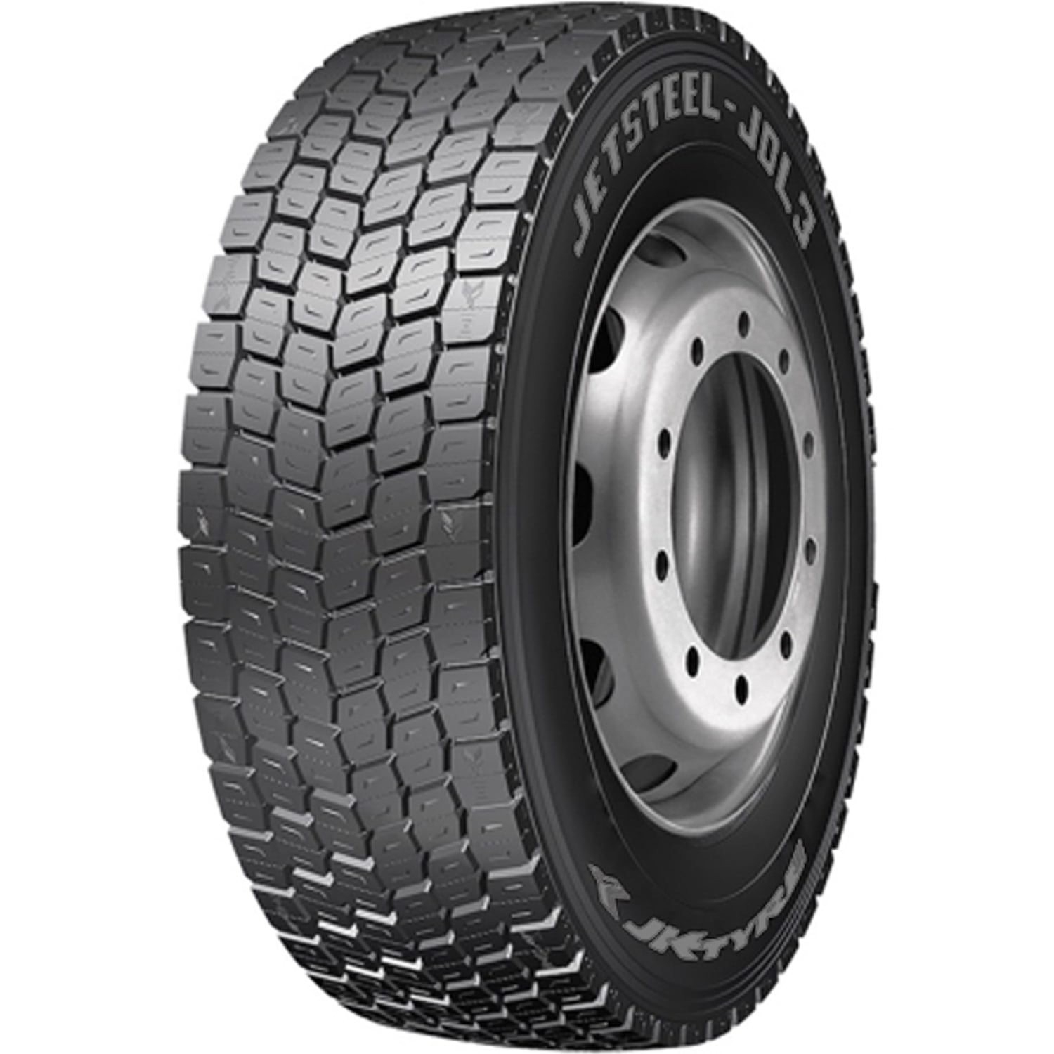 JK Tyre Jetsteel JDL3+ 225/70R19.5 128/126L G 14 Ply Drive Commercial ...