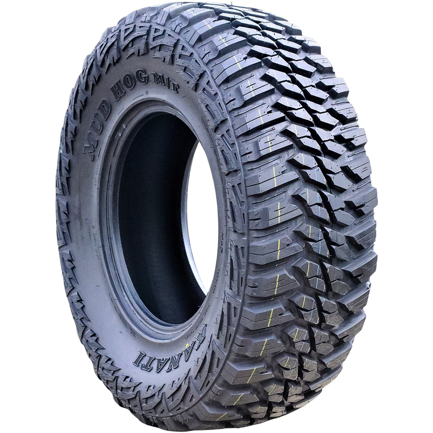 Tire Kanati Mud Hog M/T LT 37X12.50R17 Load C 6 Ply MT - Walmart.com