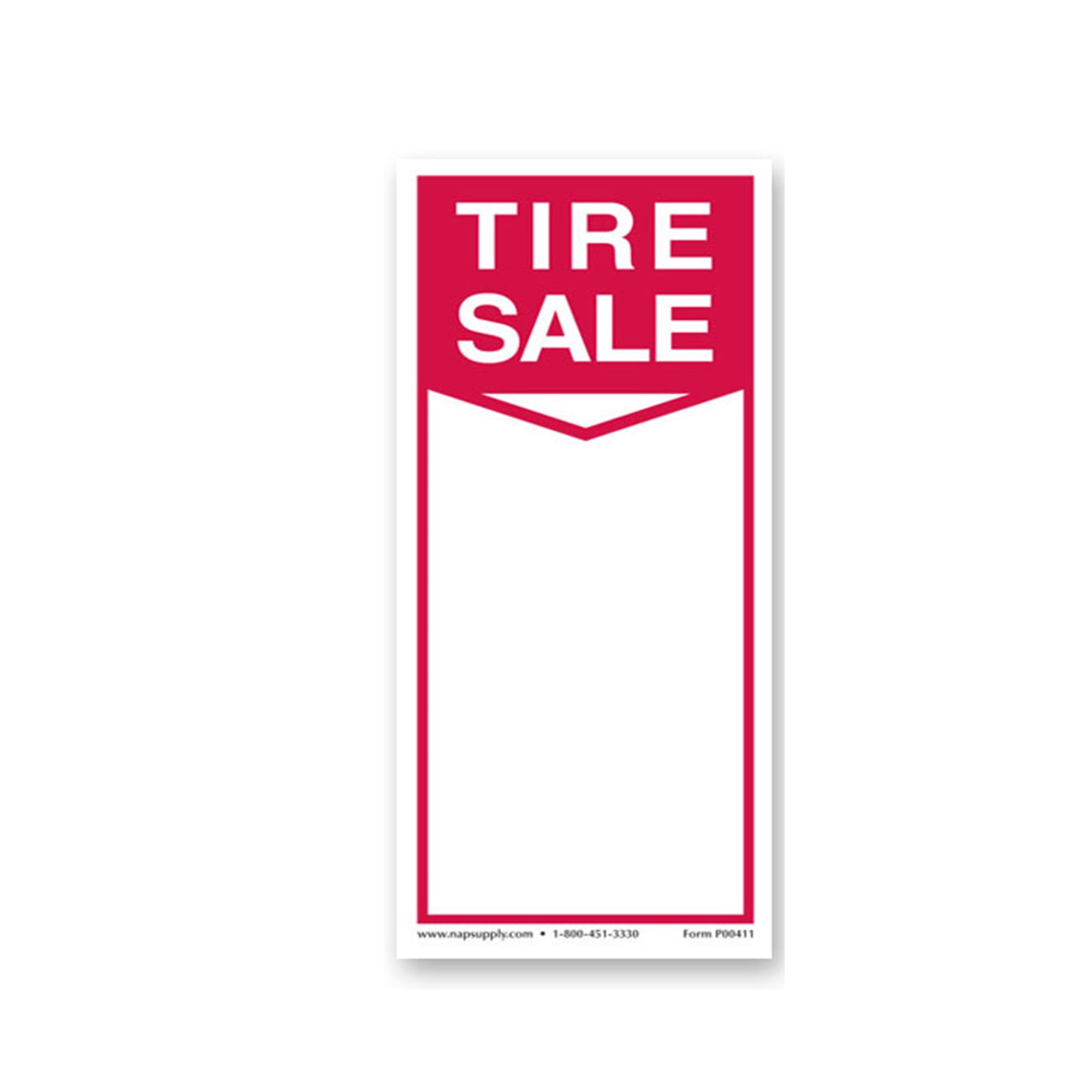 Tire Label - Tire Sale Sticker - Pack 250 - Walmart.com