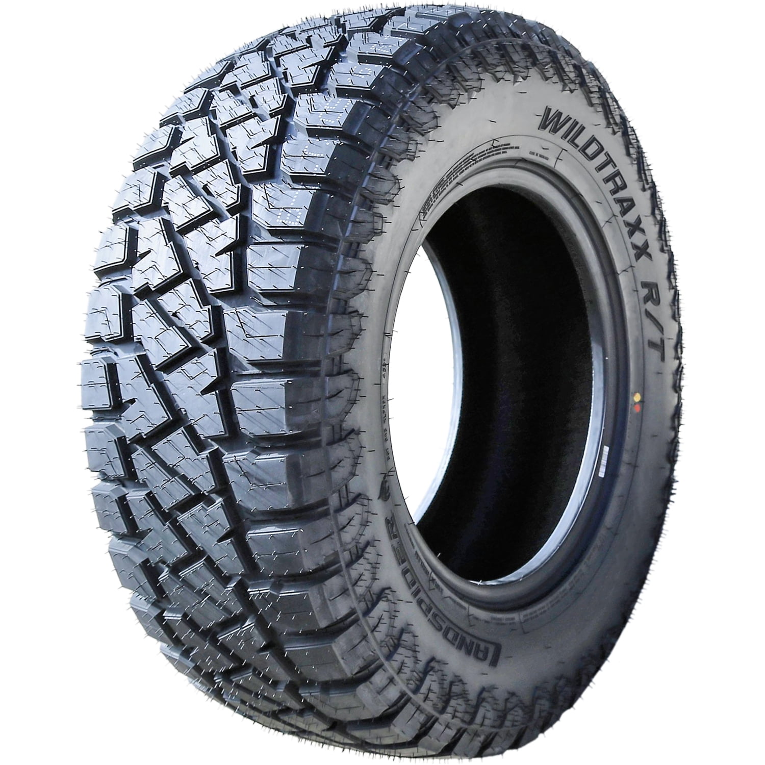 Tire Landspider Wildtraxx R/T LT 33X12.50R20 Load F 12 Ply RT All ...