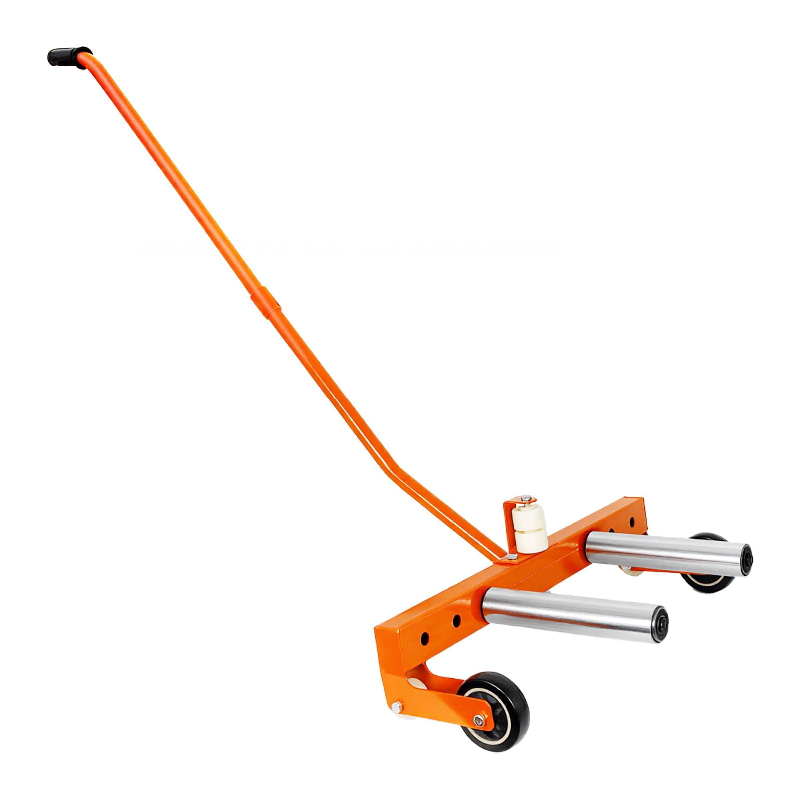 Tire Lift Moving Tool Dollies Adjustable Orange 600 LBS Capacity Roller ...