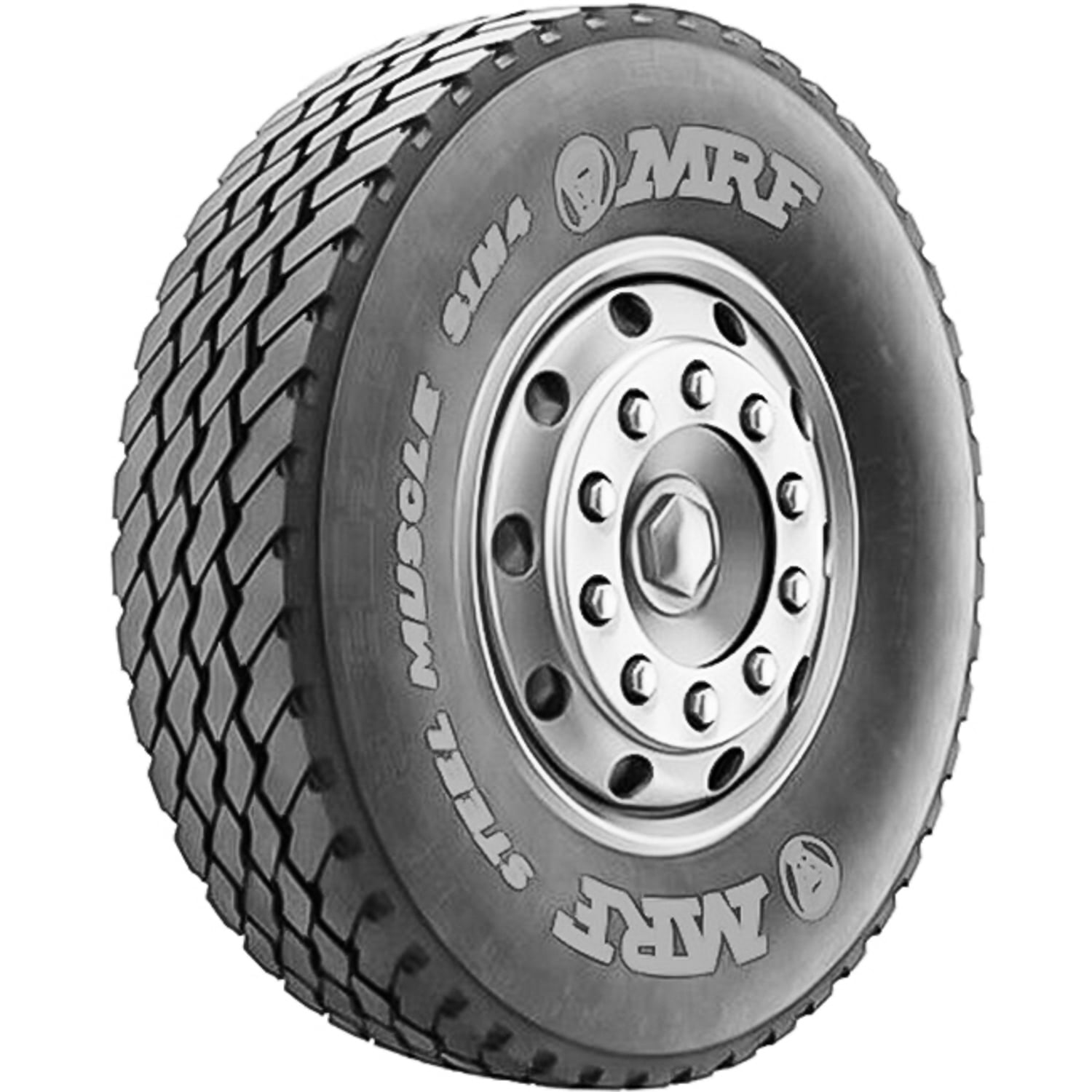 Tire MRF Steel Muscle S1M4 7.5R16 Load G 14 Ply (TTF) All Position ...
