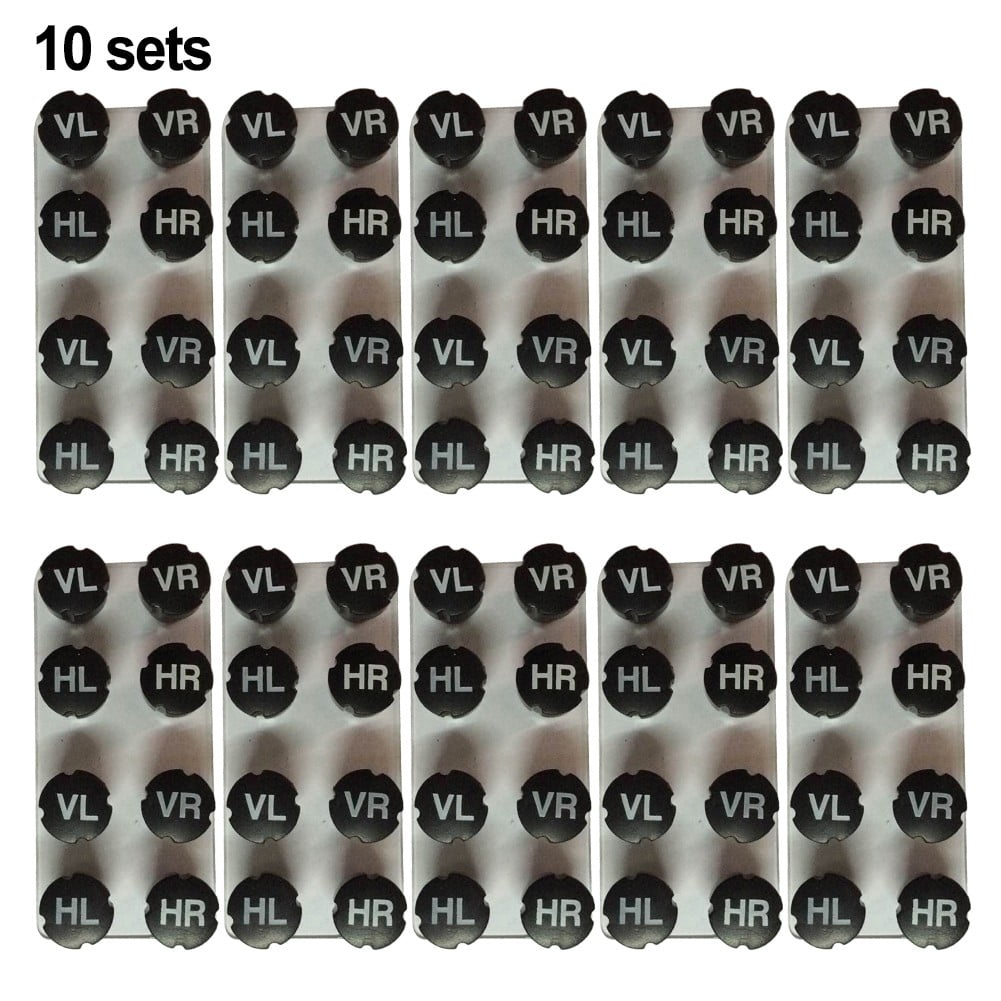 Tire Marker Set 80 Pieces Valve Caps Black ABS Plastic Tire Marking ...