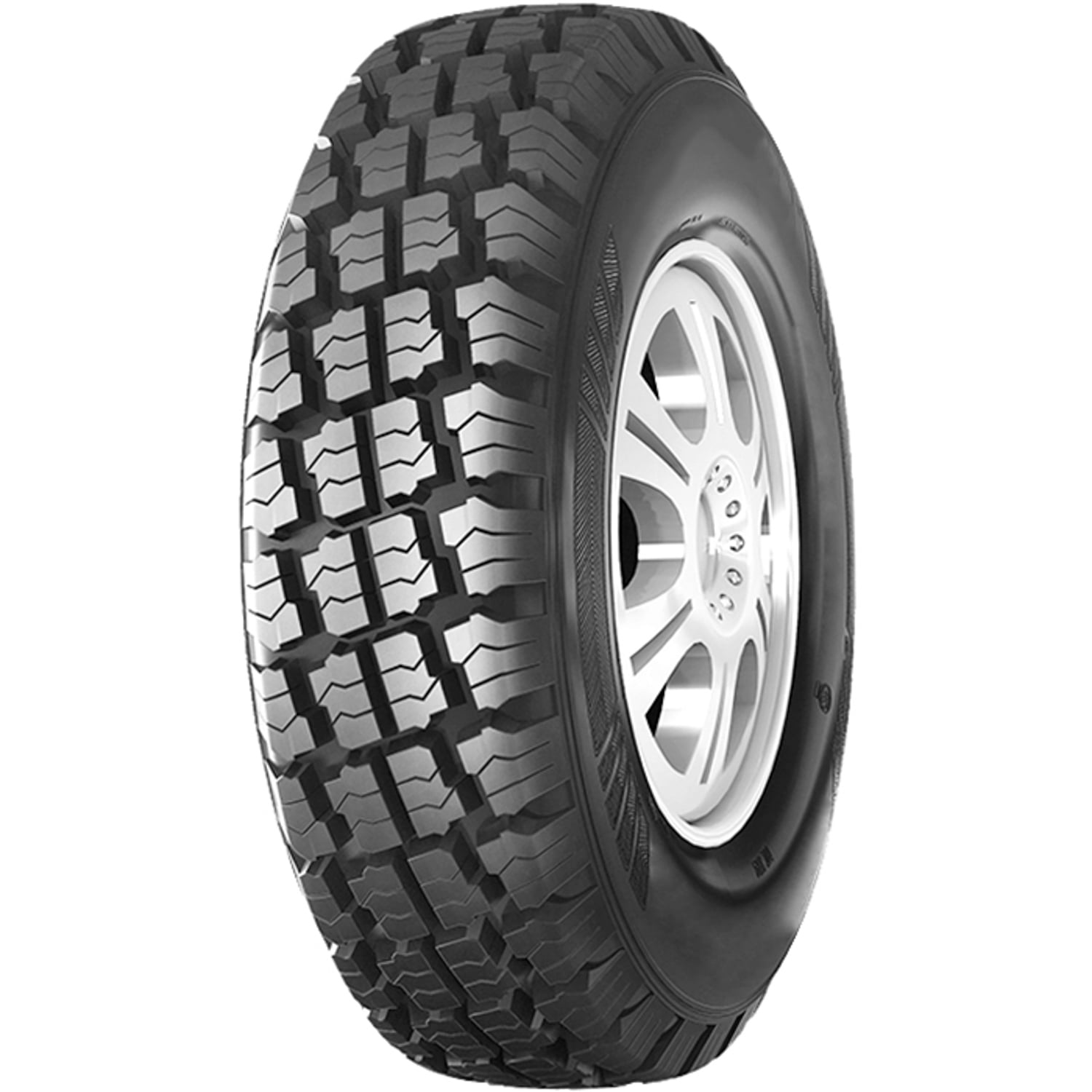 Mileking MK818 Tire, 215/75R14, 8 Ply, All Terrain, Commercial Durability, All Season Traction ...
