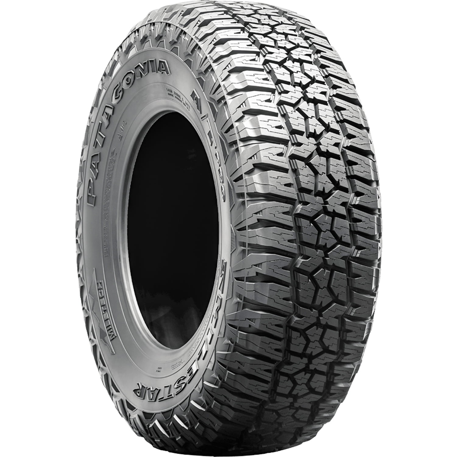 Tire Milestar Patagonia A/T Pro LT 33X12.50R22 Load E 10 Ply AT All ...