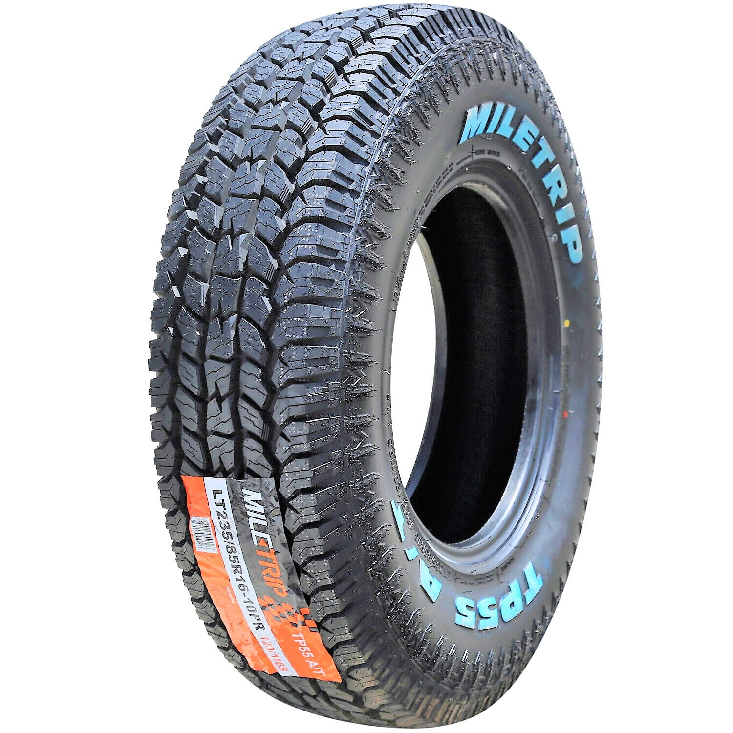 Miletrip TP55 A/T Radial Truck Tire, LT 235/85R16 Load E (10 Ply) Fits ...