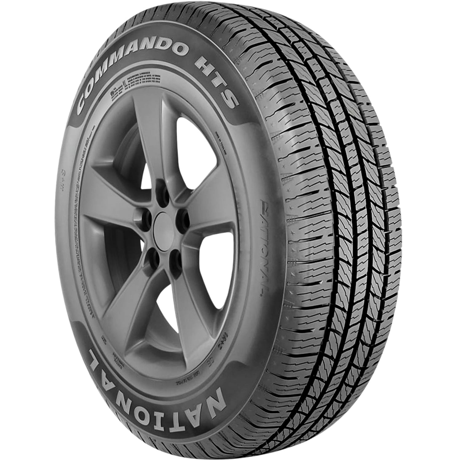 National Commando HTS 235/60R17 102H a/s All Season Tire - Walmart.com