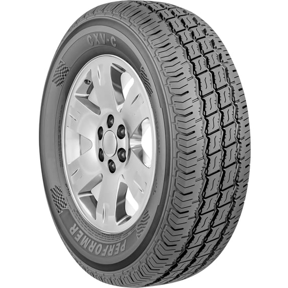 Performer CXV-C Set Tires 205/75R16 Carga E 10 Ply Commercial Van ...