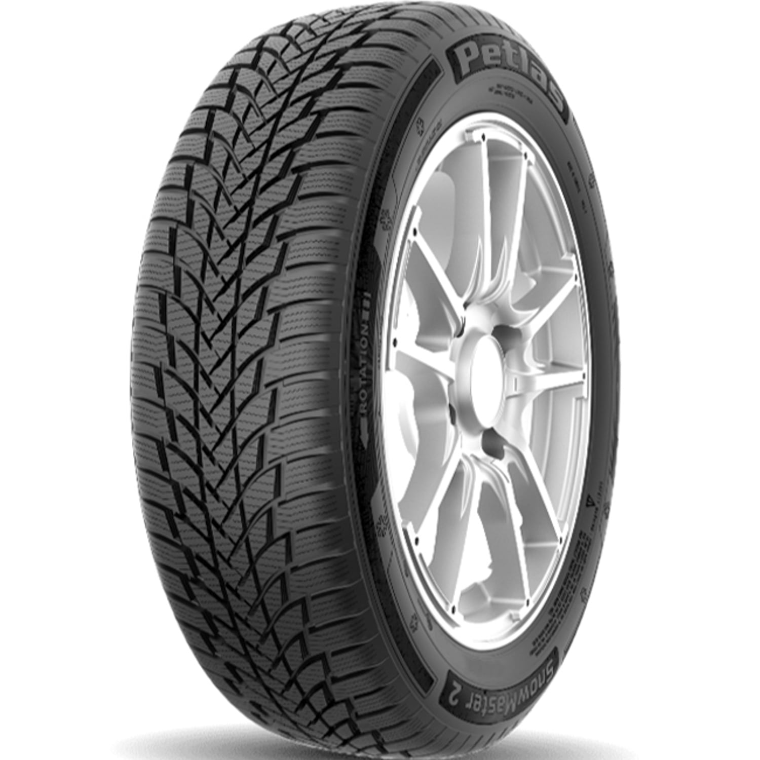 Petlas Snow Master 2 205/55R16 91H Winter Tire - Walmart.com