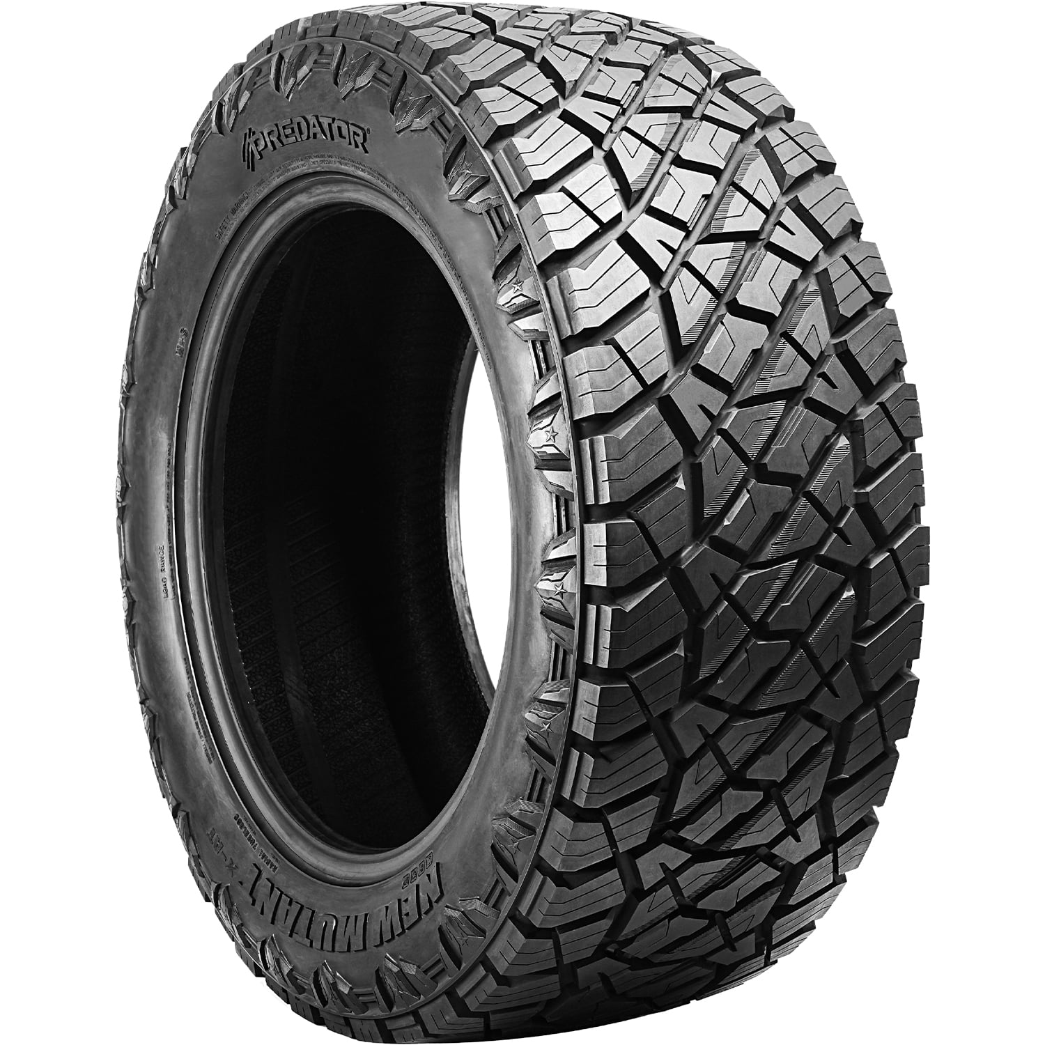 Tire Predator New Mutant X-AT LT 37X12.50R26 Load F 12 Ply AT A/T All ...