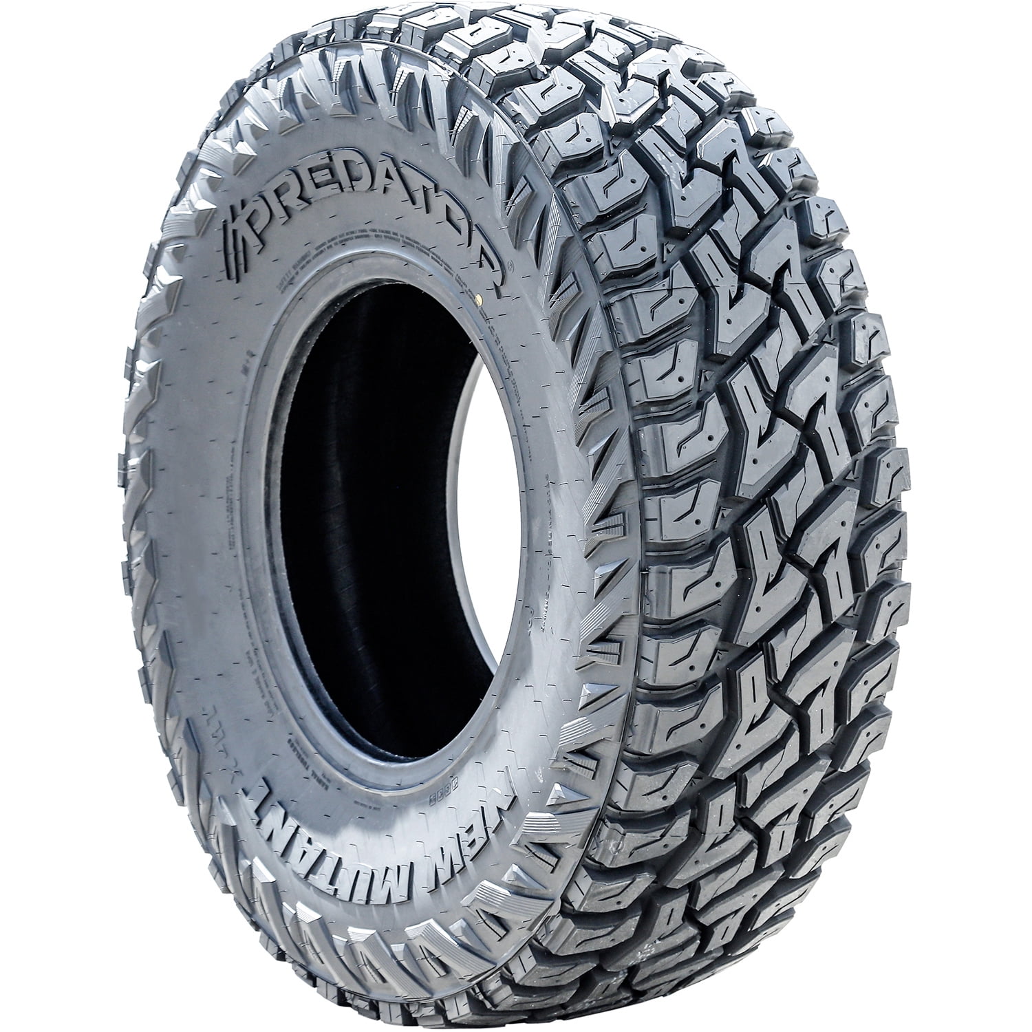 Tire Predator New Mutant X-RT LT 37X12.50R17 Load D 8 Ply R/T Rugged ...