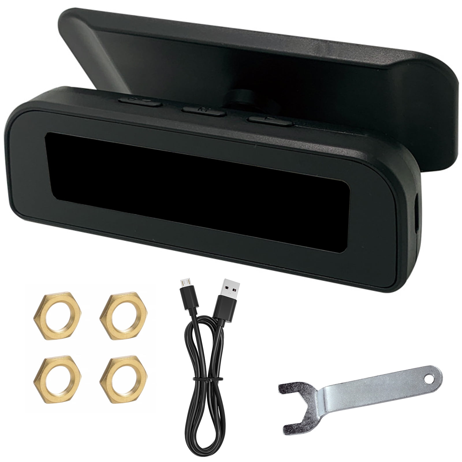 Tire Pressure Monitoring Device Solar Panel USB Charges 4 Sensors ...