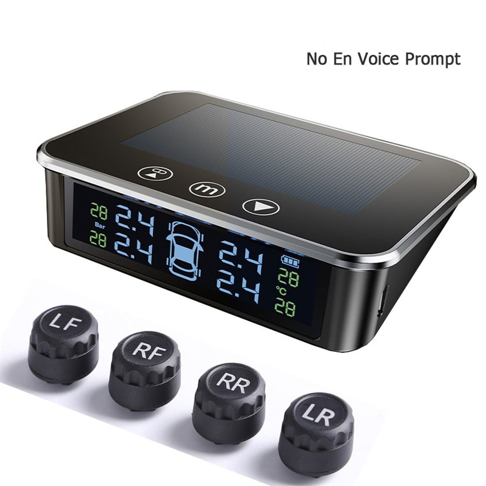 Tire Pressure Monitoring System Wireless Solar TPMS, Tire Pressure ...