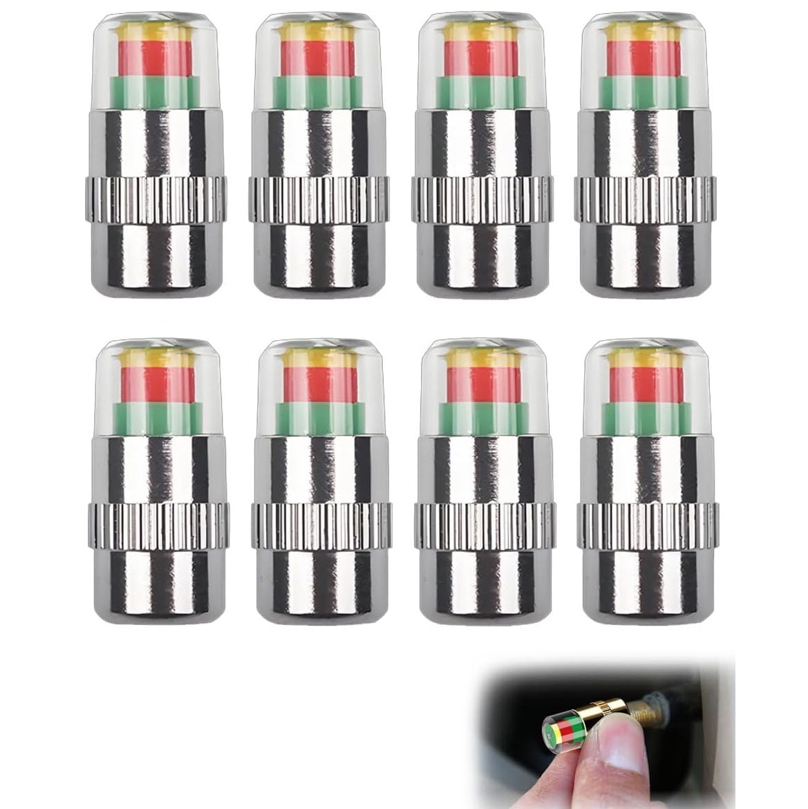 Tire Pressure Monitoring Valve, 2.4 Bar 36PSI Pressure Monitor Tire ...