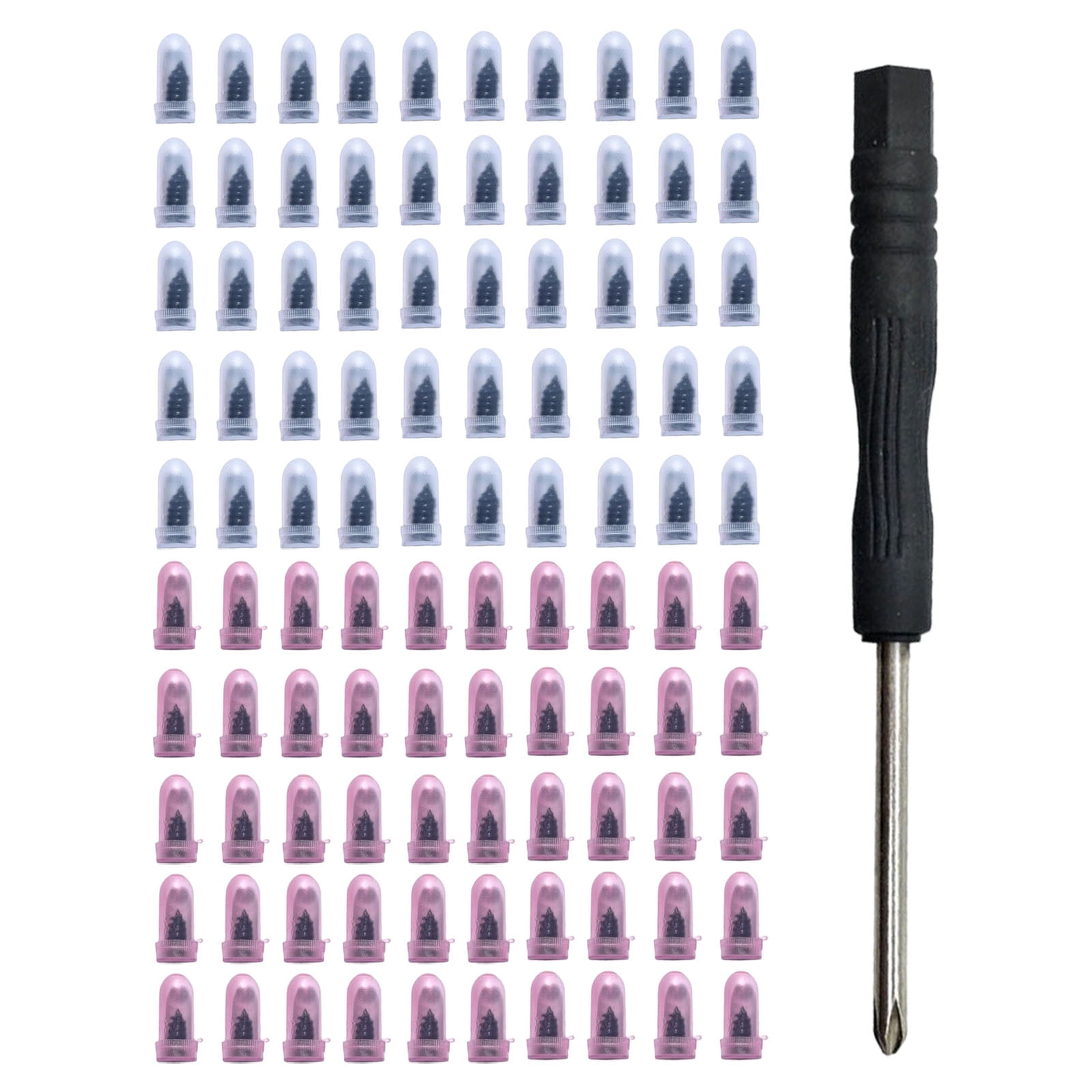 Tire Repair Kit, 60 Pcs Rubber Nail Plugs for Puncture, Vacuum Seal ...
