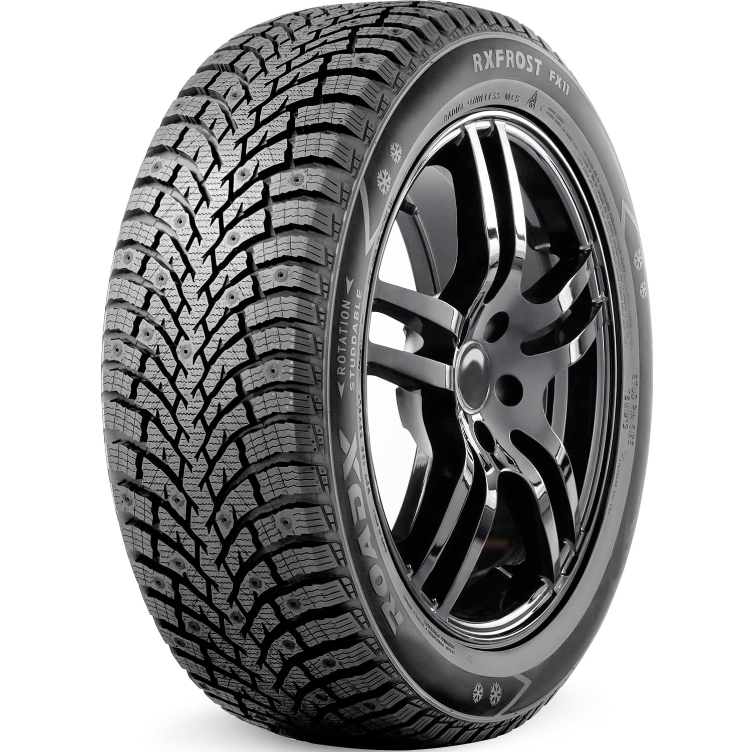 RoadX Rxfrost FX11 225/60R16 98T Winter Tire - Walmart.com